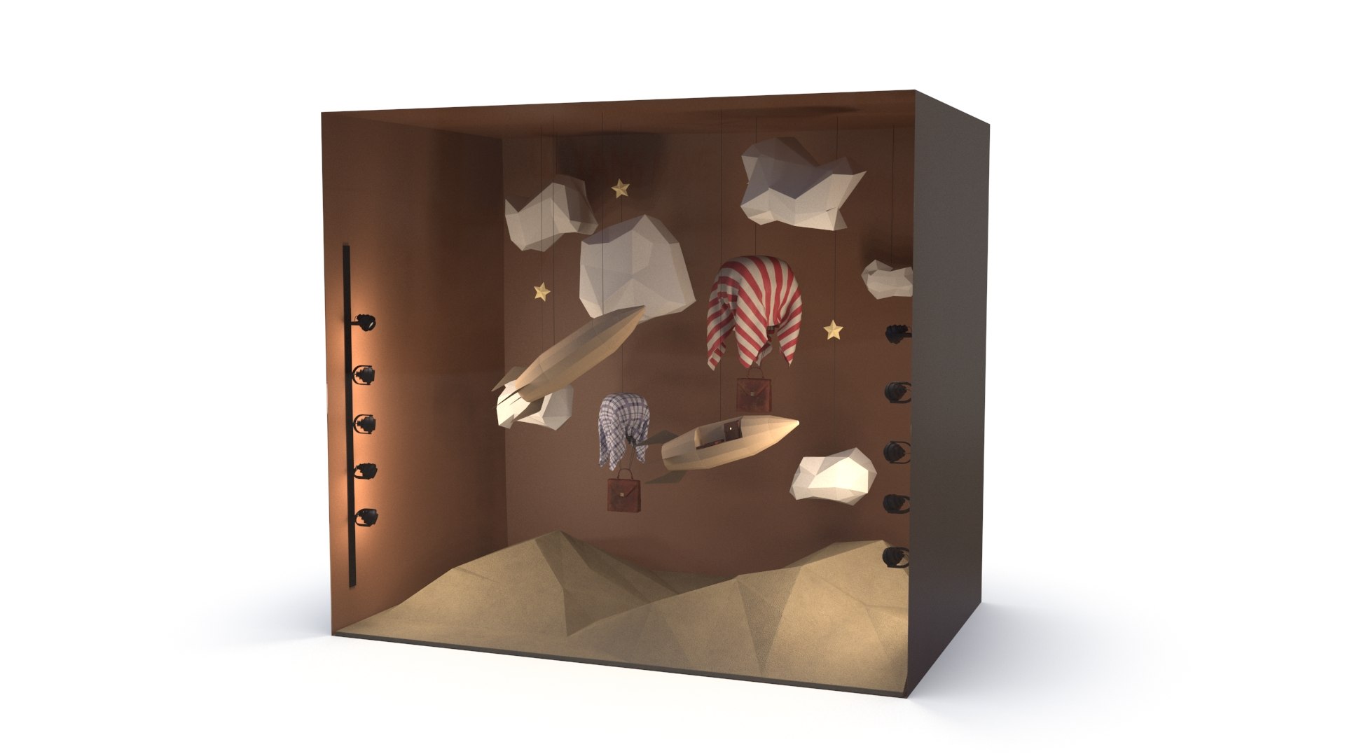 3D Shop Window model - TurboSquid 1960519