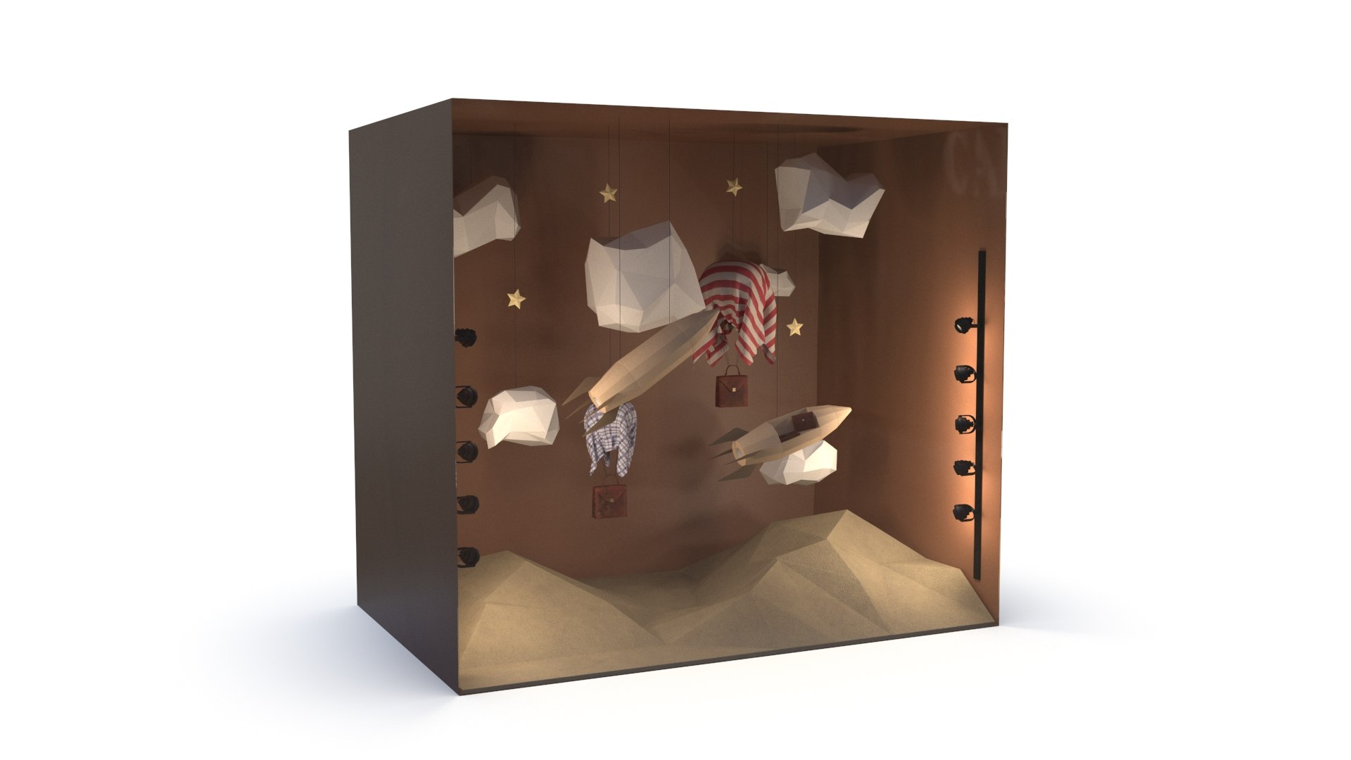 3D Shop Window model - TurboSquid 1960519