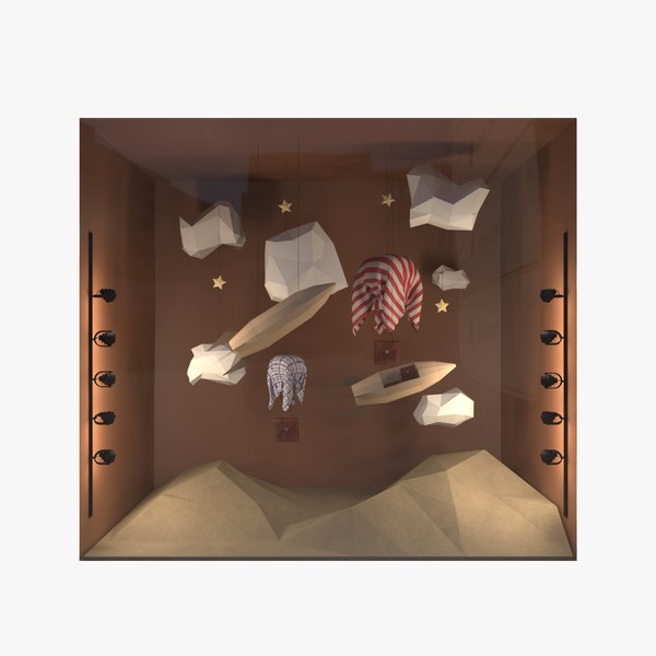 3D Shop Window model - TurboSquid 1960519