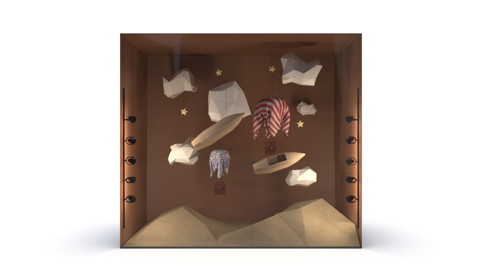 3D Shop Window model - TurboSquid 1960519