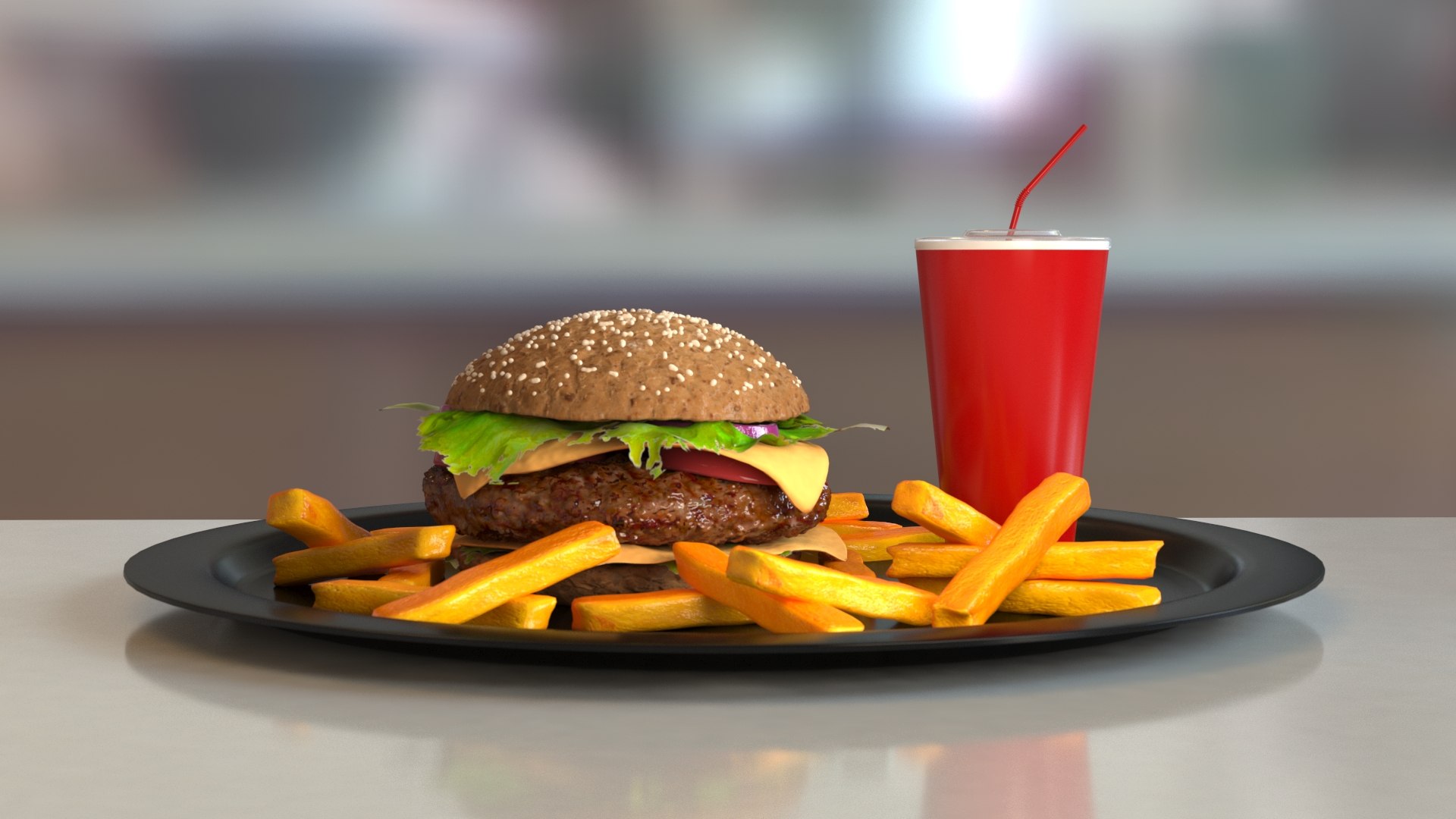 3D model Burger - TurboSquid 1739491