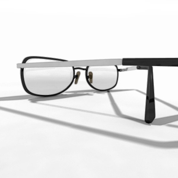 3d model of reading glasses sunglasses