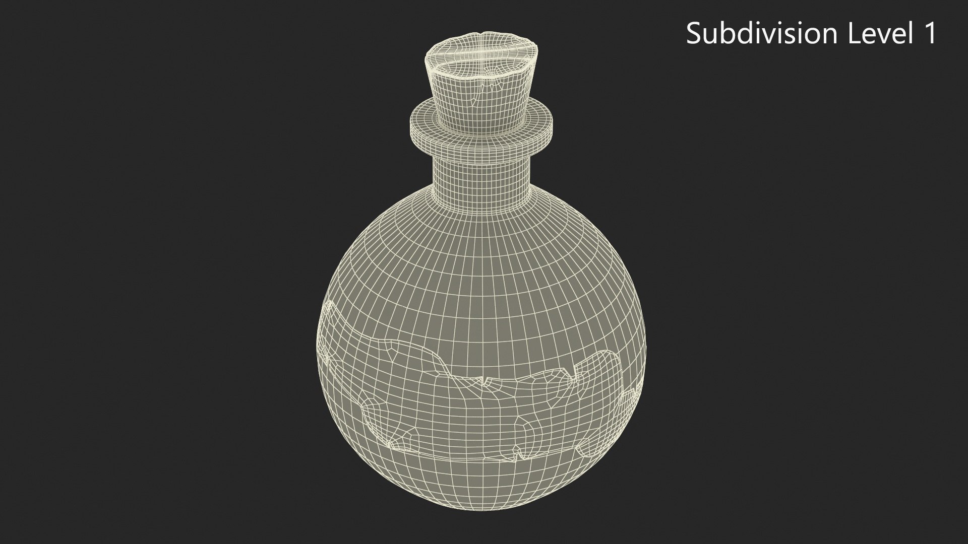 3D Potion In Glass Jar - TurboSquid 2017589