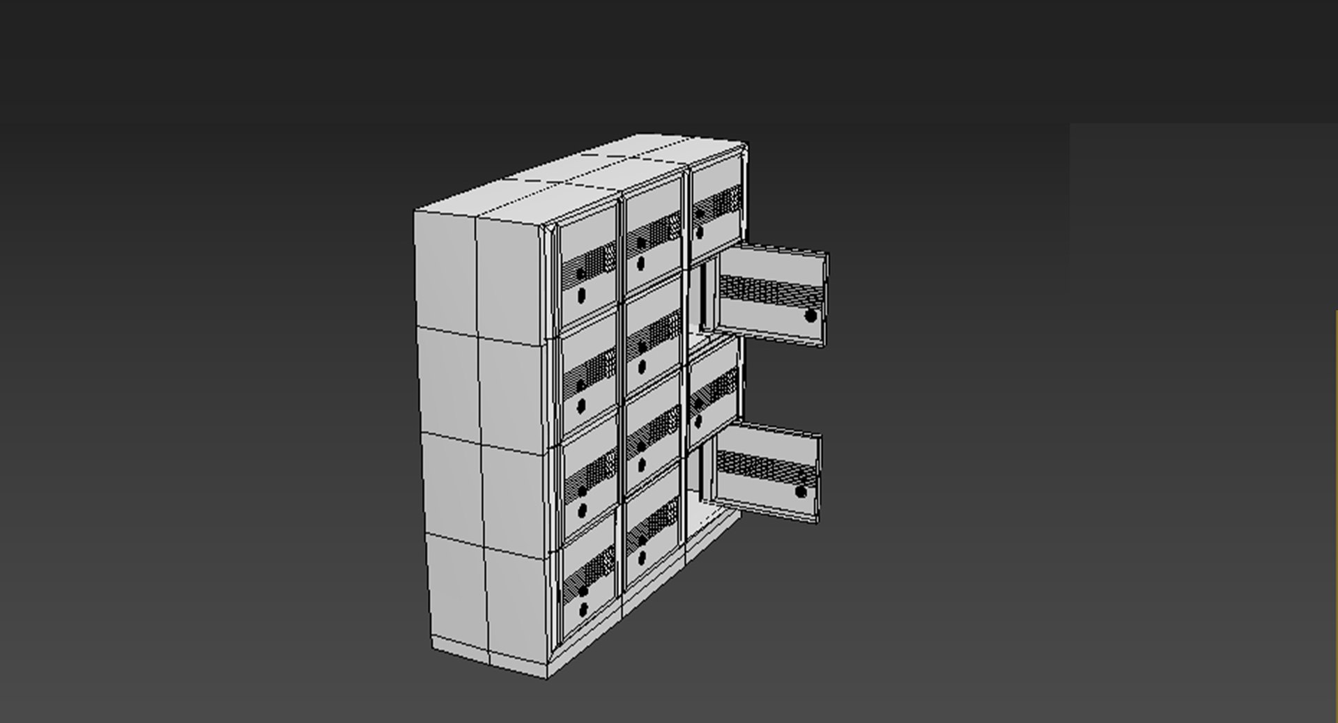 Locker 3D Model - TurboSquid 1529080