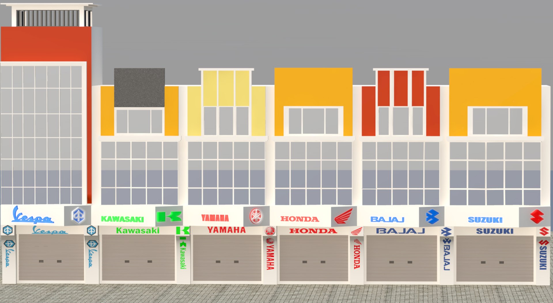 3D Pitstop Building Model - TurboSquid 1169168