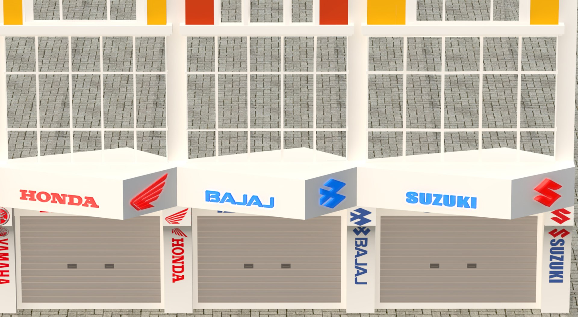 3D Pitstop Building Model - TurboSquid 1169168