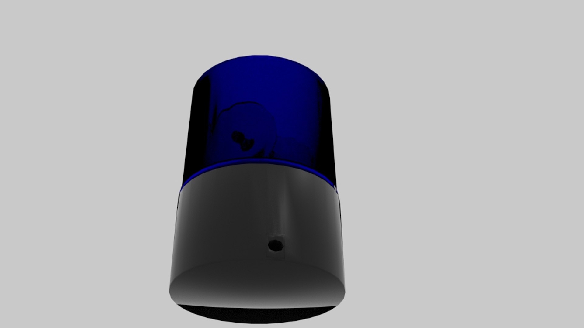 3d Police Siren Model