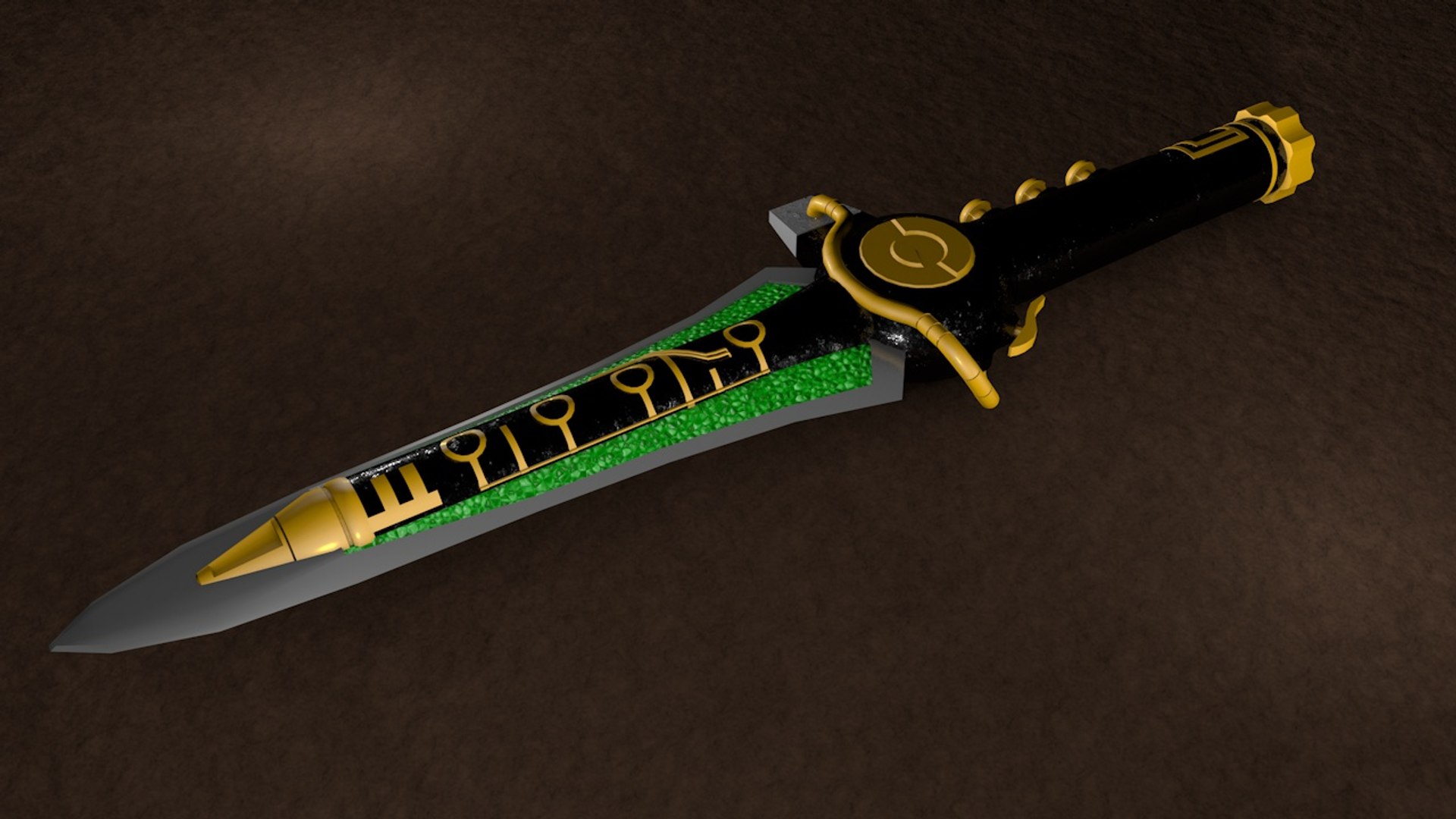 Dagger Flute 3D Model - TurboSquid 1267410