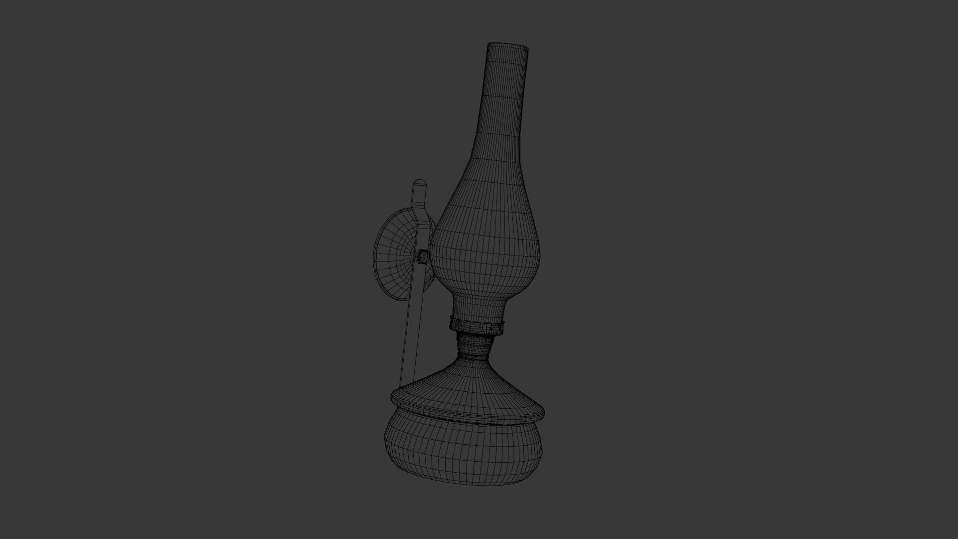 3D Model Old Wall Lamp - TurboSquid 2244162