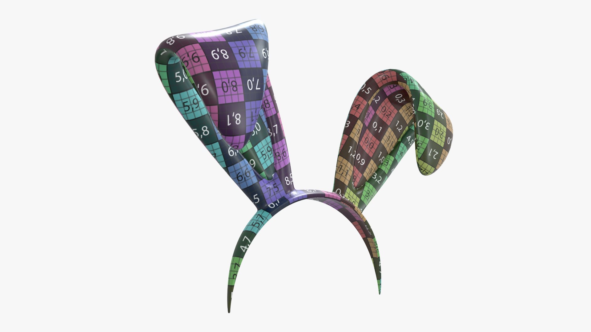 Headband Bunny Ears 3D Model - TurboSquid 1520261