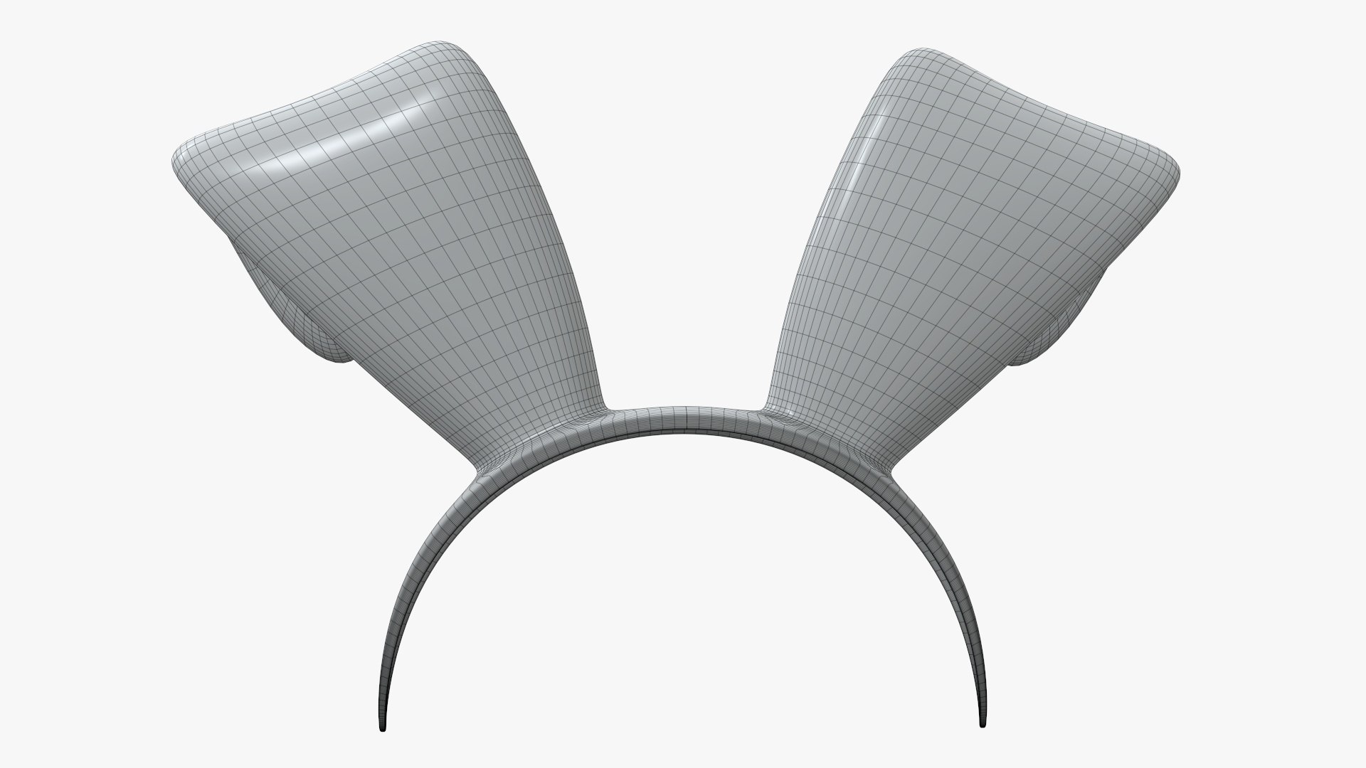 Headband Bunny Ears 3D Model - TurboSquid 1520261