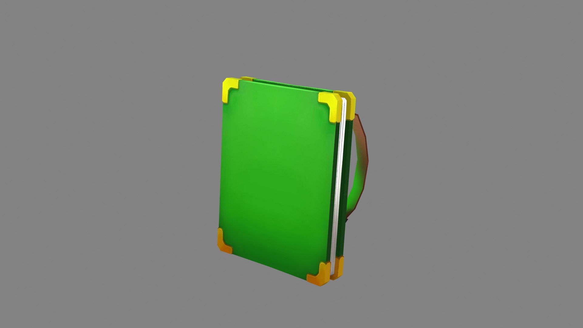 Cartoon Drawing Board Low-poly 3D Model 3D Model - TurboSquid 1950738