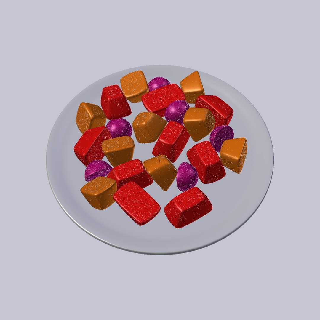 3D Red Orange Cherry Marmalade Model - TurboSquid 1351894