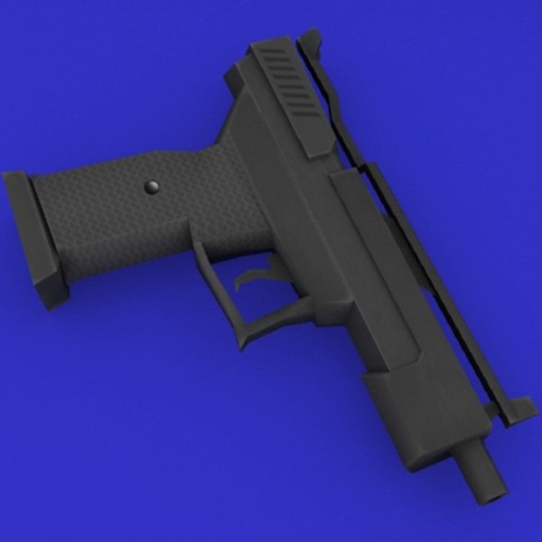 pistol 3d model