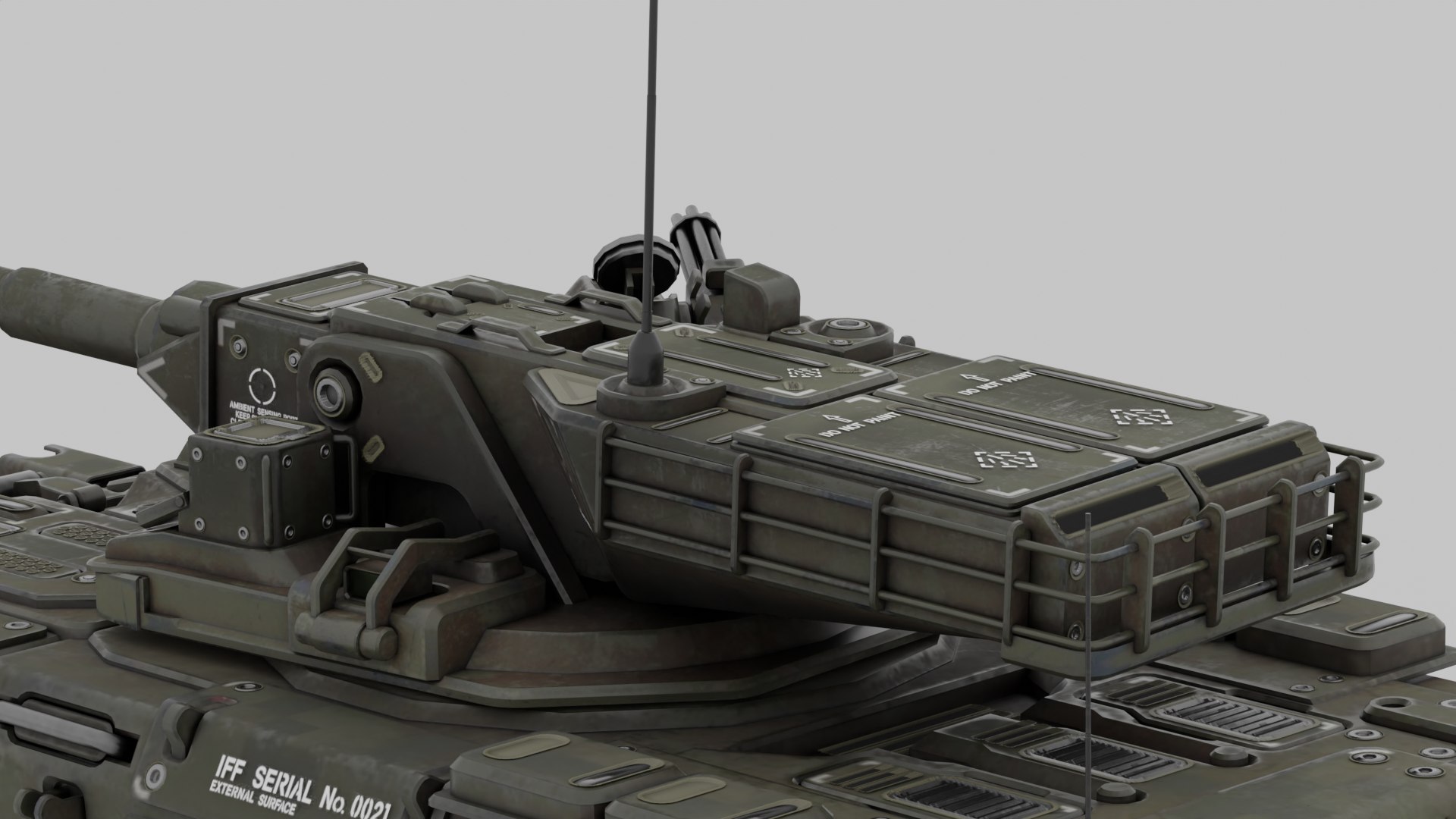 Light Tank 3D model - TurboSquid 2041251