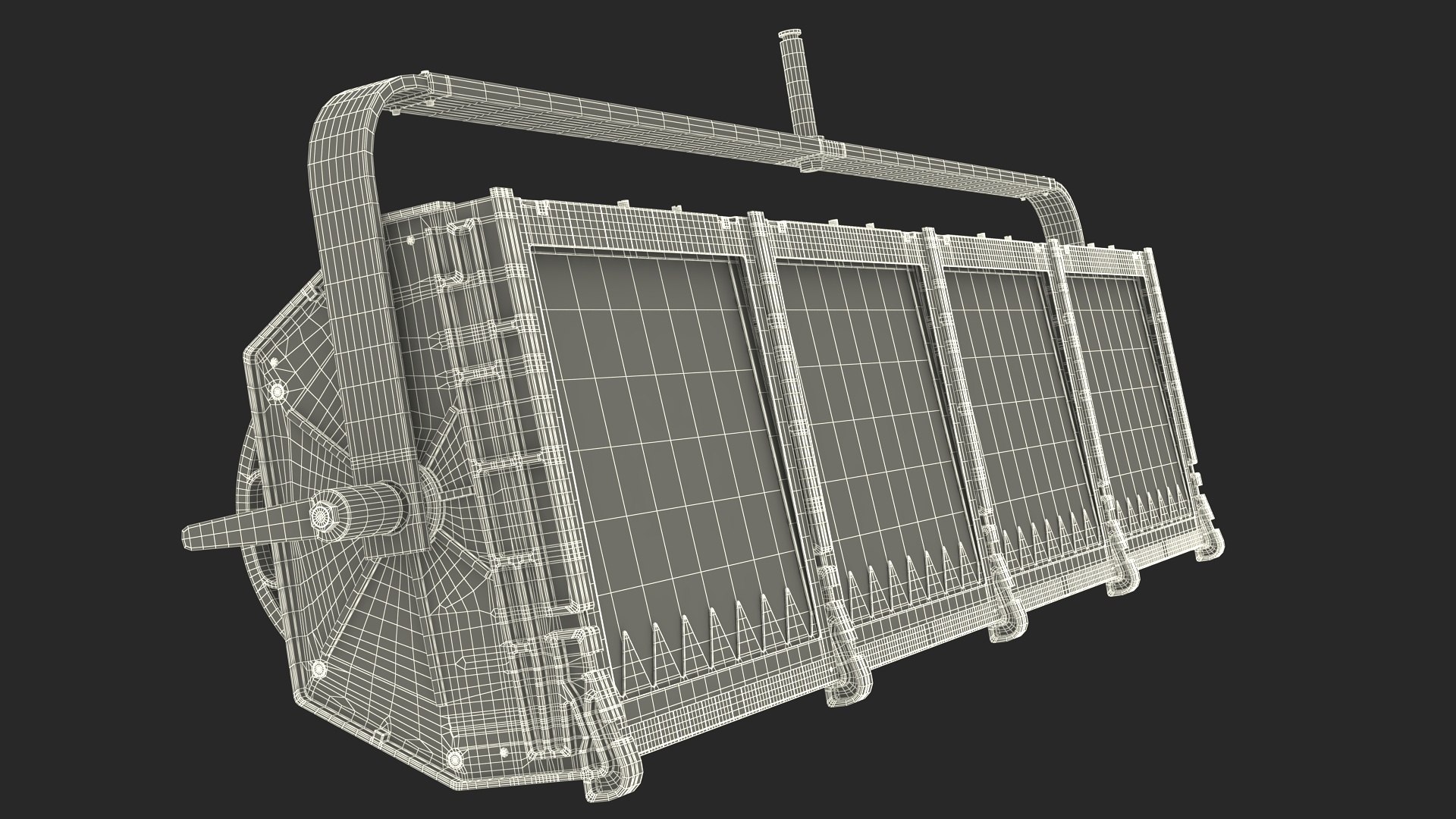 3D Cyc Flood 4 Cell - TurboSquid 2312452