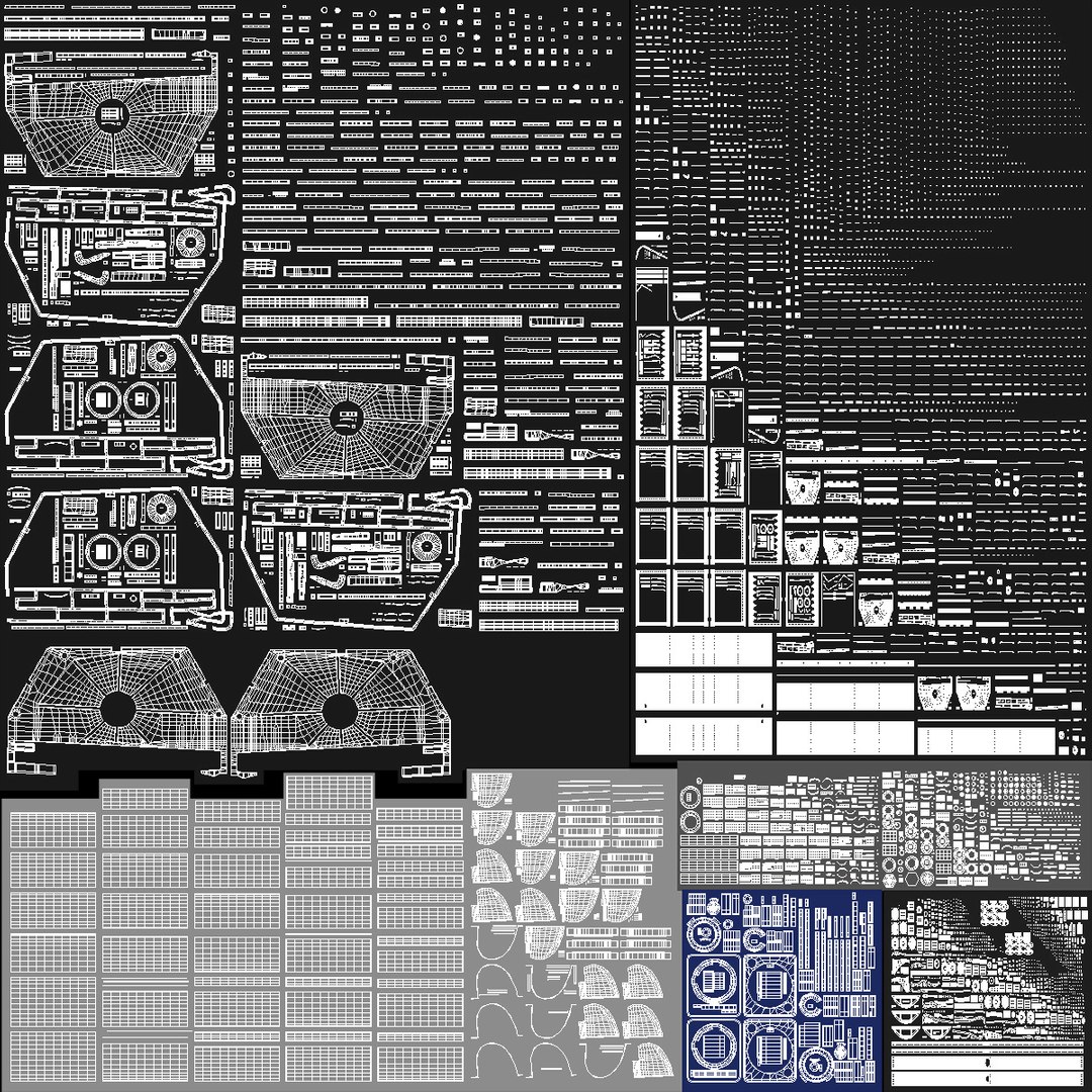 3D Cyc Flood 4 Cell - TurboSquid 2312452