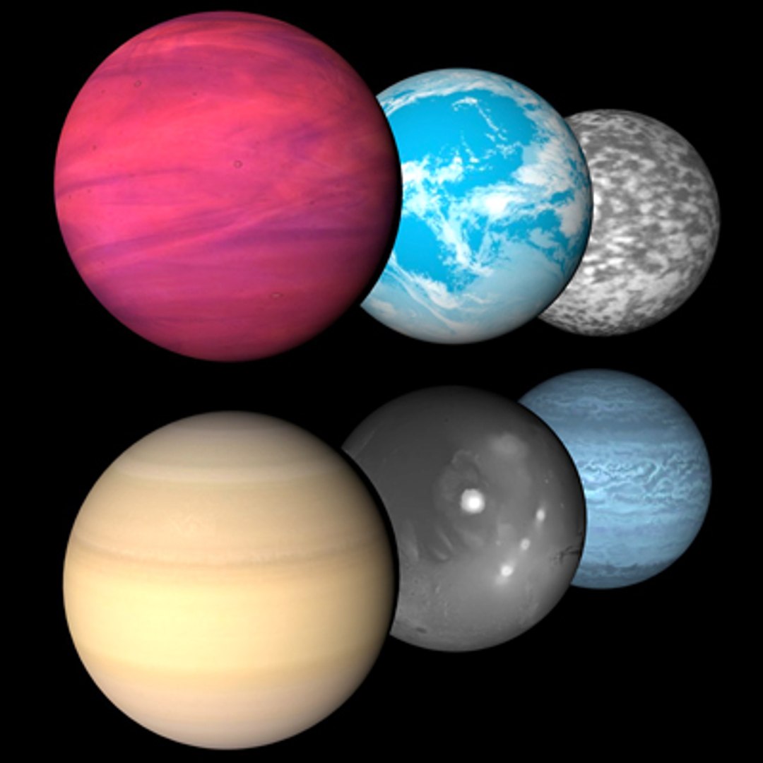 3ds Max 6 Alien Planets