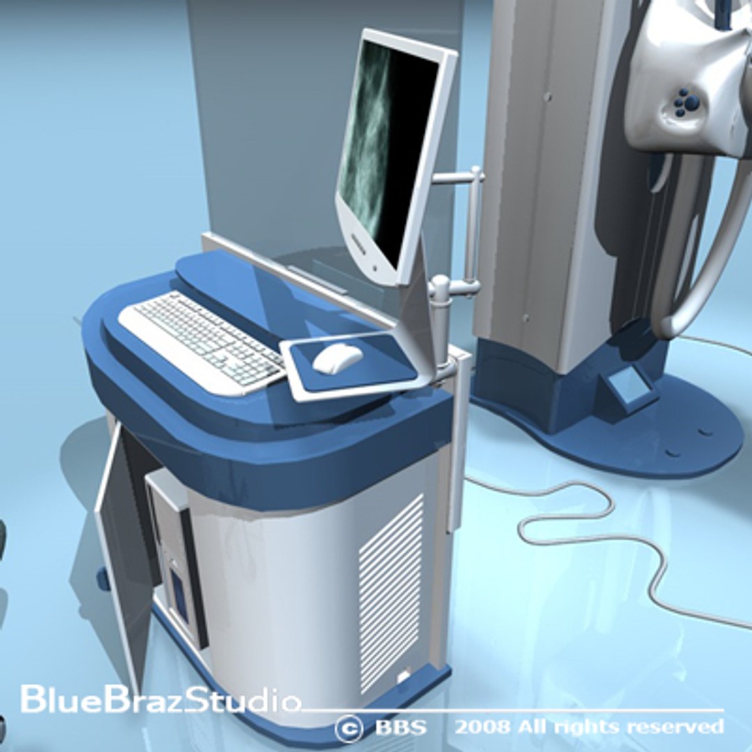 Digital Mammography 3d Model