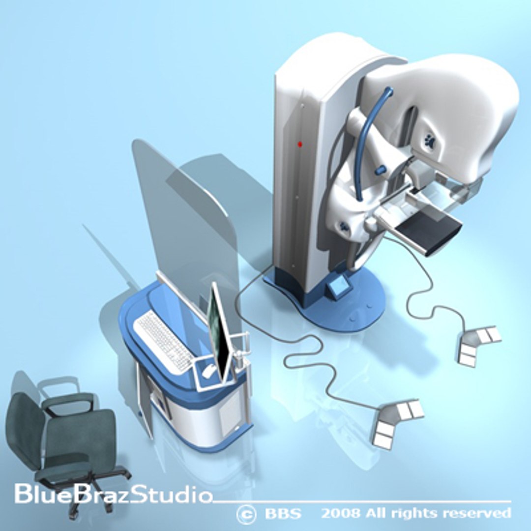 Digital Mammography 3d Model
