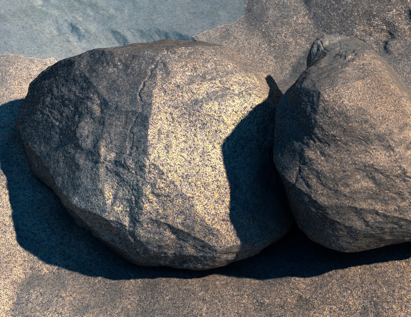 3d Model Stone Rock