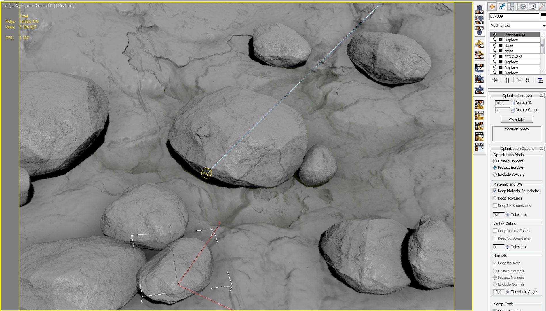 3d Model Stone Rock