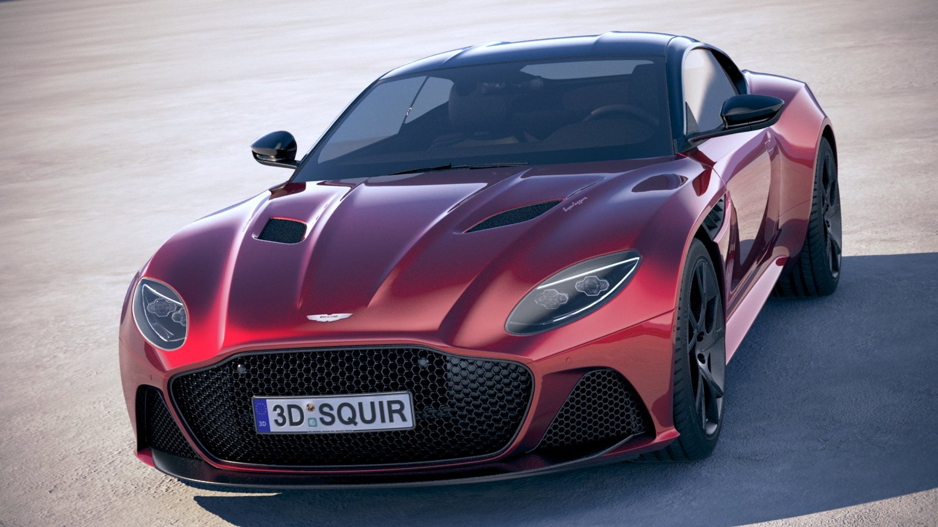 3D Aston Martin Dbs - TurboSquid 1338514