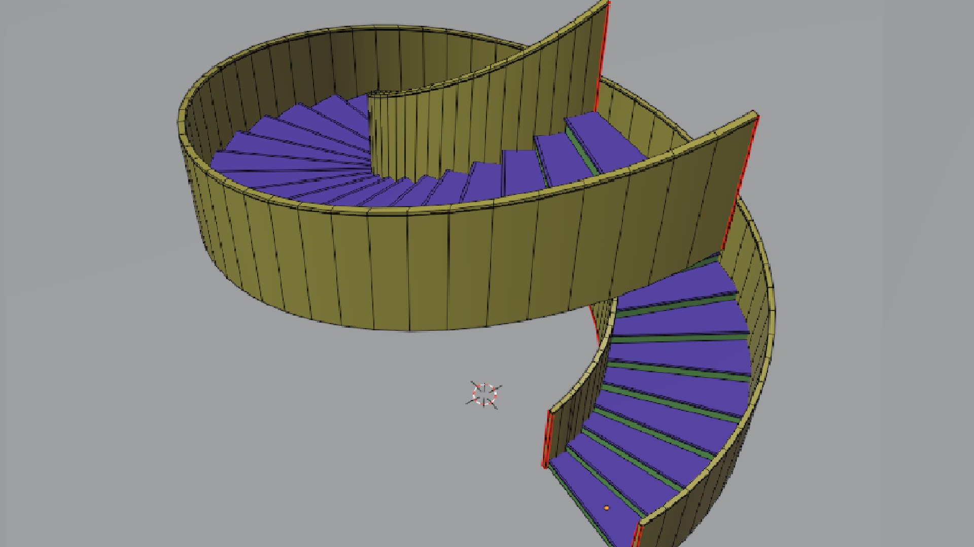 Wooden Stairway 3D Model - TurboSquid 2033373