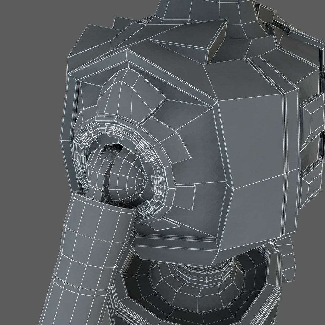 Robot Character Humanoid 3d Max