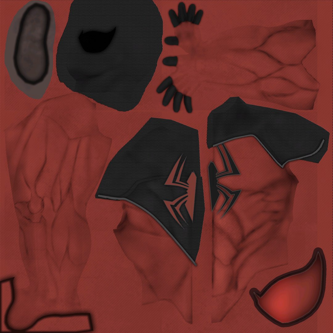 3D Scarlet Spider Kaine Parker 3D Model High-Quality Rigged - TurboSquid 2367583