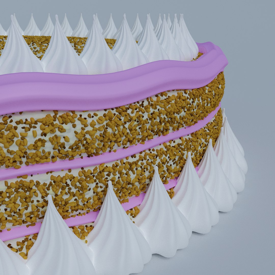 3D Cake Model - TurboSquid 1560941