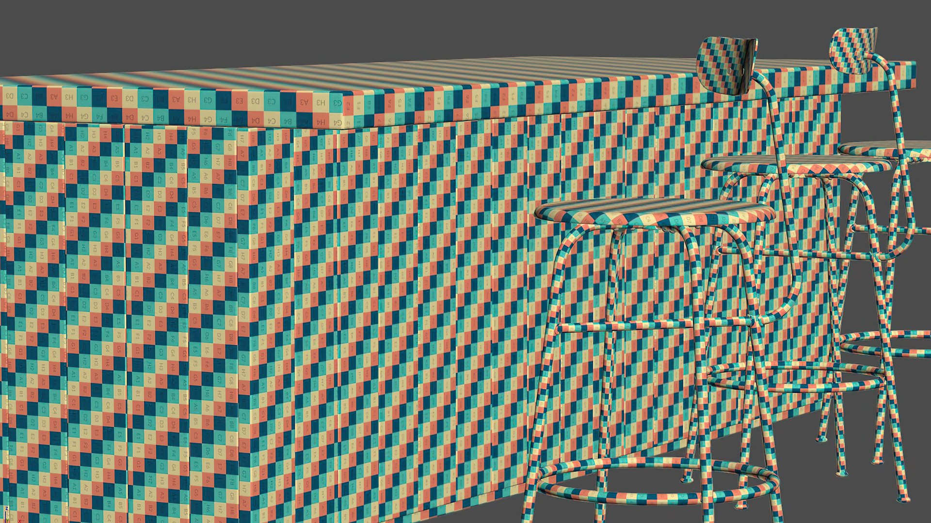 3D Jack Bar Furniture Set V1 By Bpoint - TurboSquid 2034029