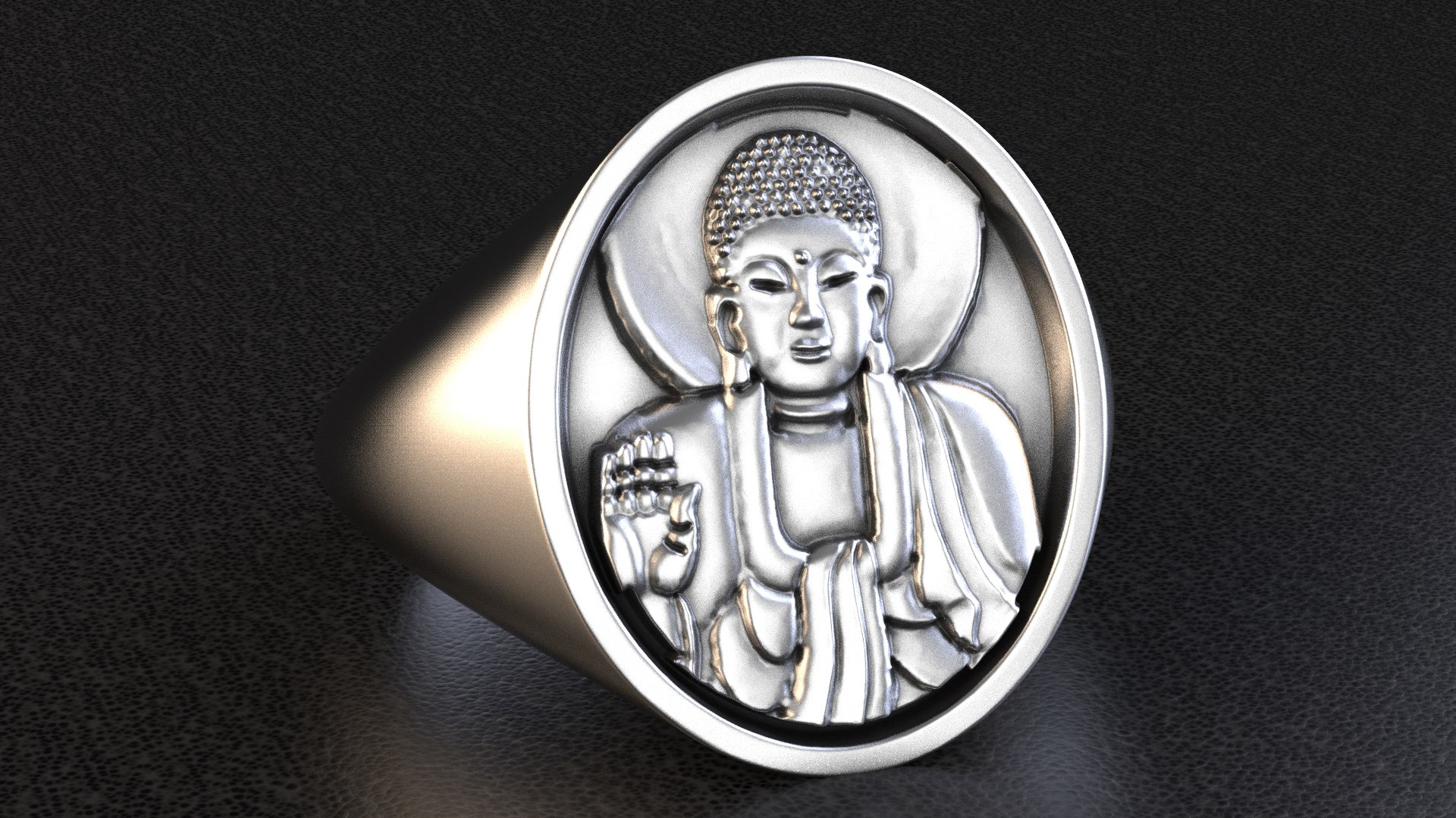 3D Buddha Ring - TurboSquid 1847081