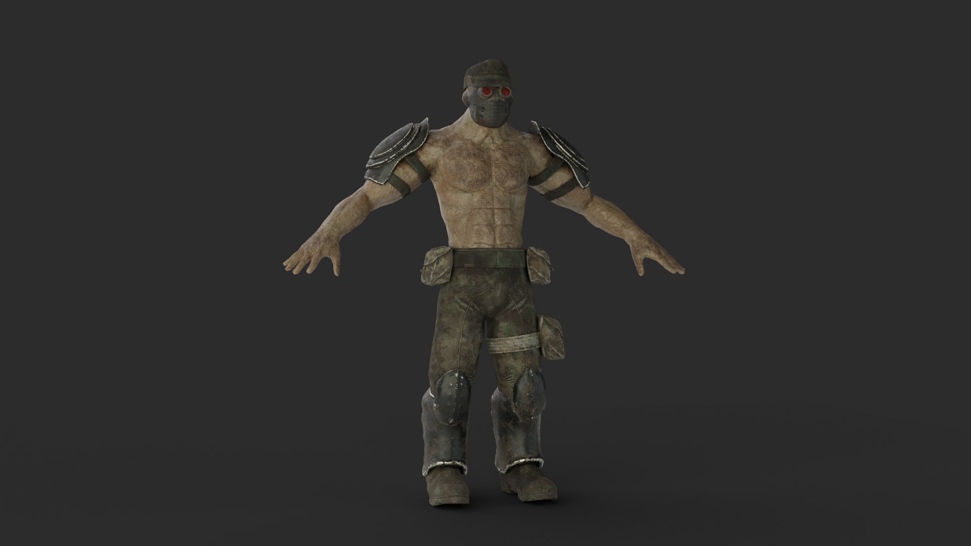 Bio-enhanced Soldier 3D - TurboSquid 1803001