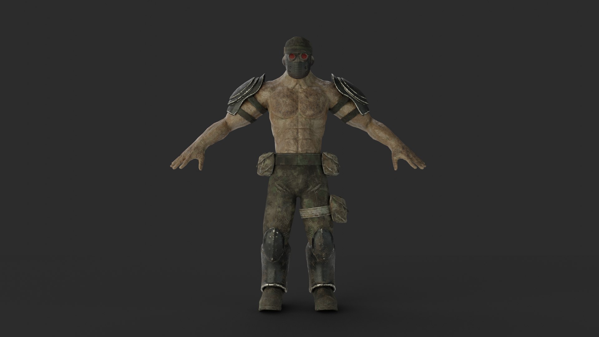 Bio-enhanced Soldier 3D - TurboSquid 1803001