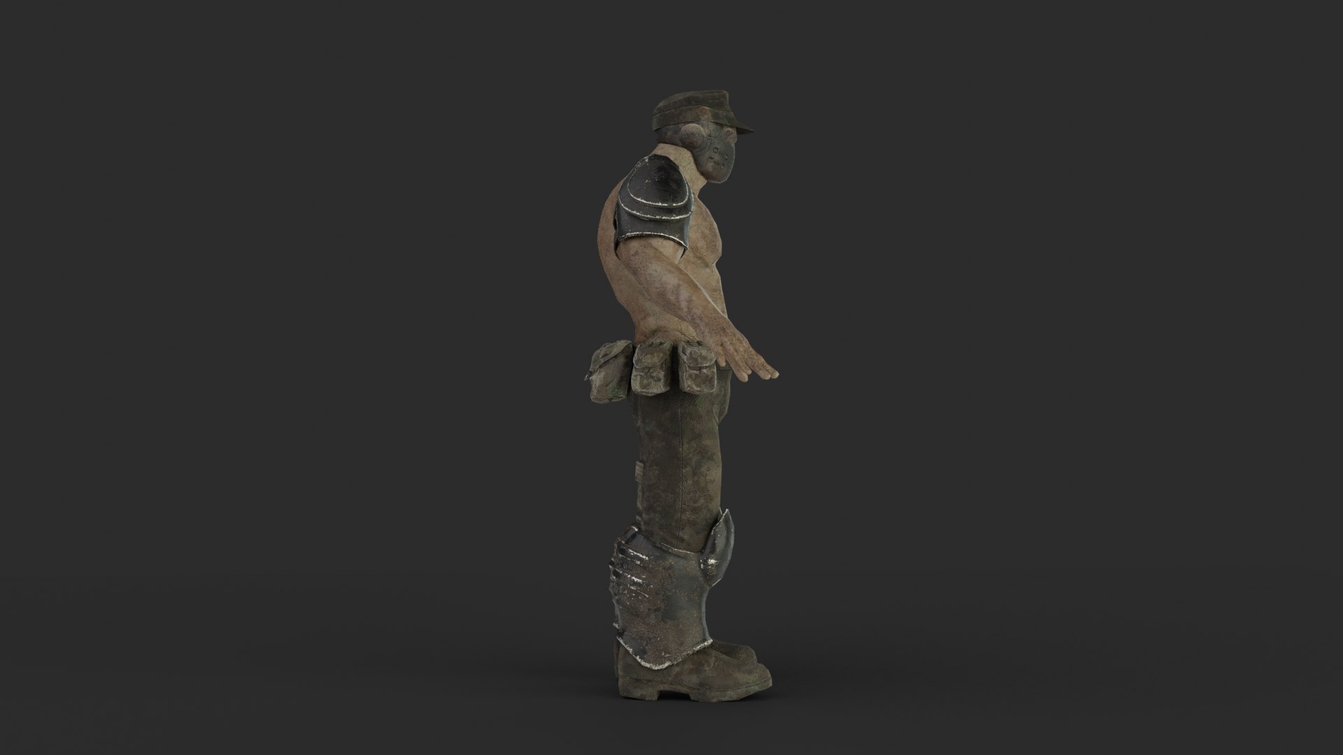 Bio-enhanced Soldier 3D - TurboSquid 1803001