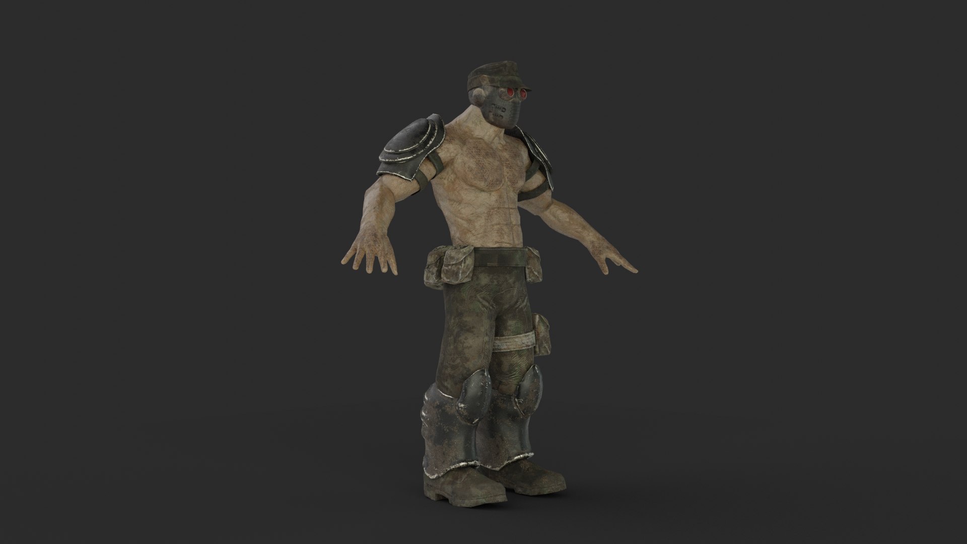 Bio-enhanced Soldier 3D - TurboSquid 1803001