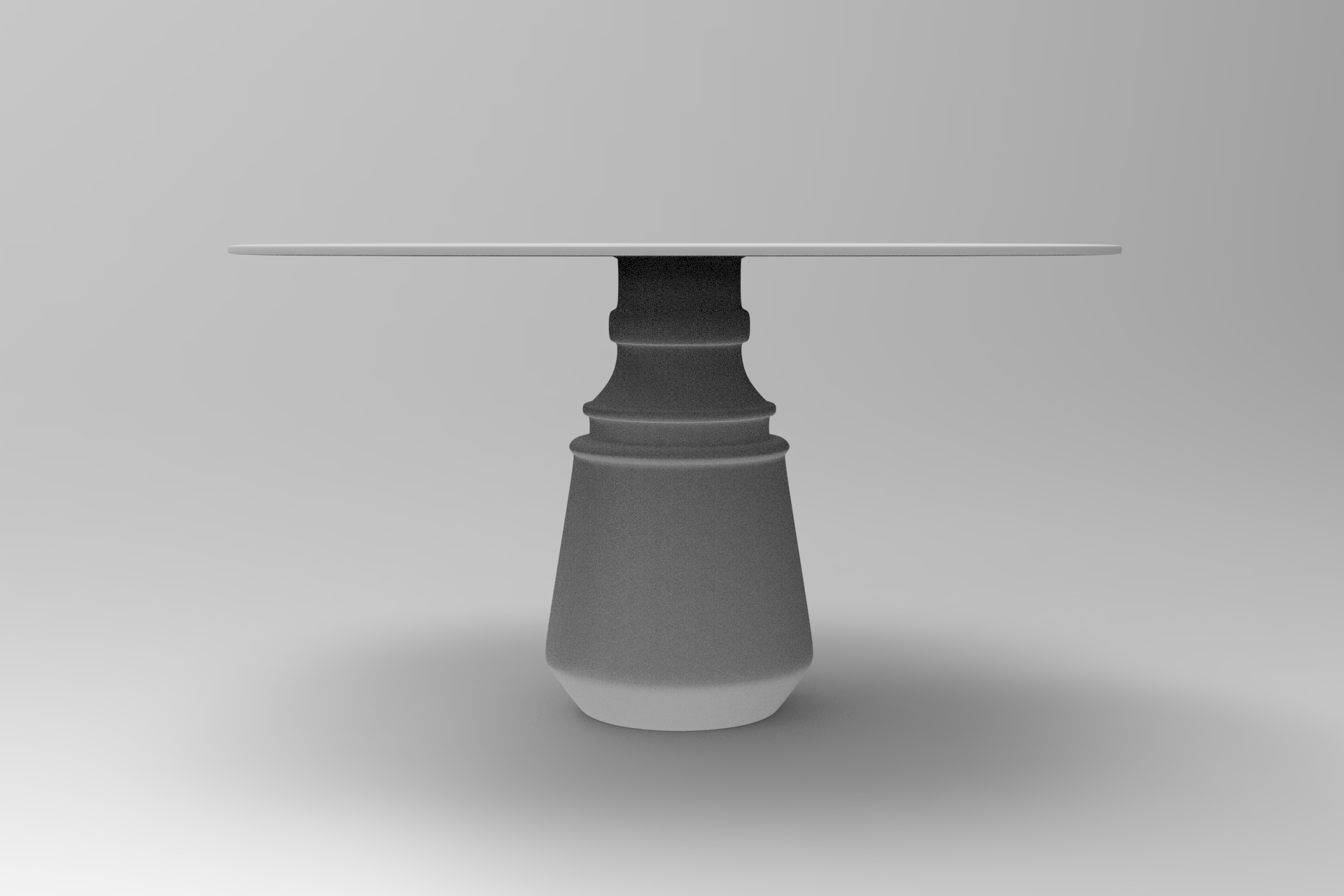 Pietra Square Dining Table 3D model - TurboSquid 1872892