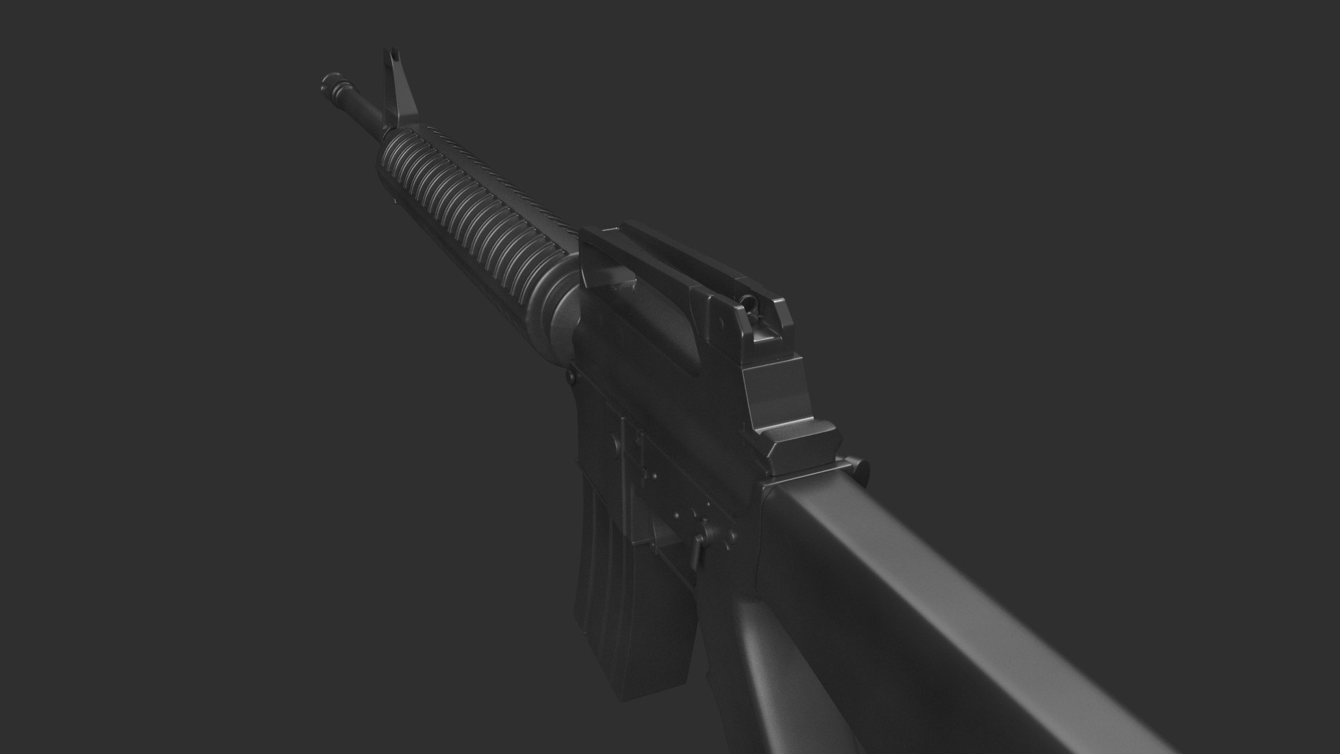 M16 Rifle Model - TurboSquid 1863062