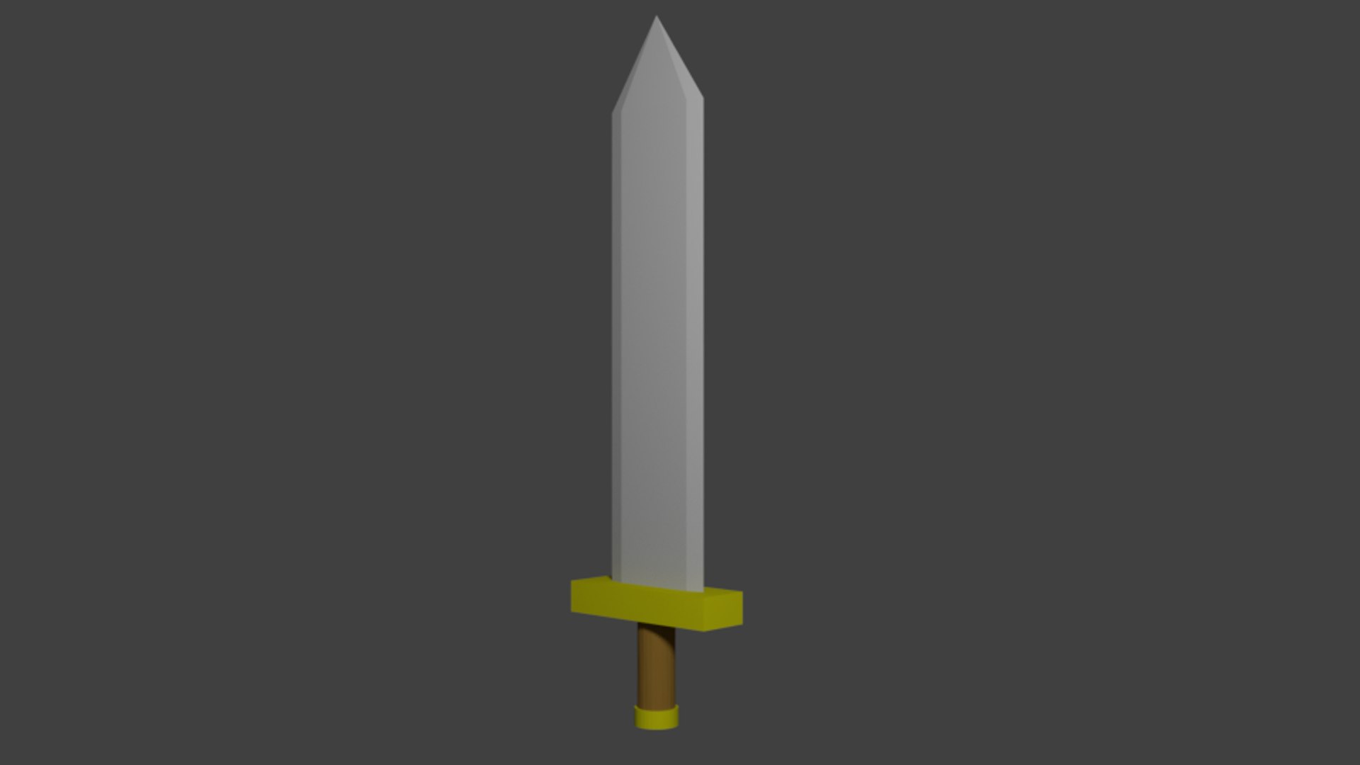 Free Simple Sword 3D Model - TurboSquid 1222700