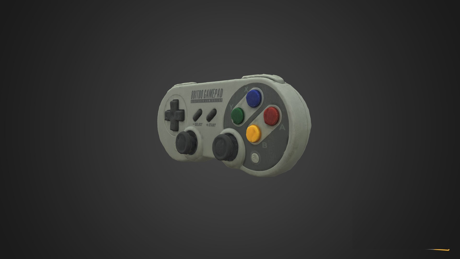 Super Nintendo Controller Model - TurboSquid 2015155