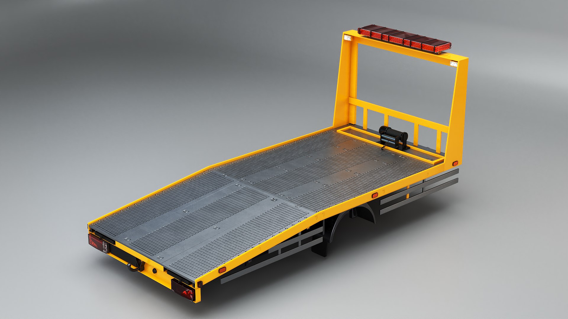3D Car Transporter Flatbed Tow Truck Body - TurboSquid 2427851