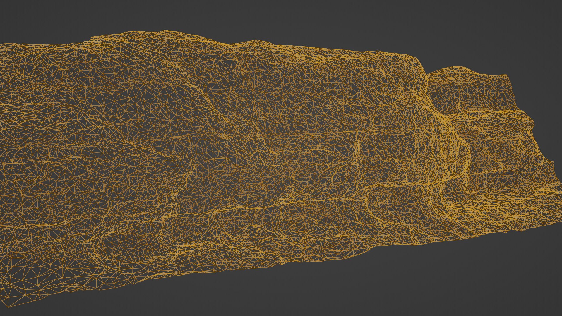 Riverbed Canyon Cliff Scan 05 Model - TurboSquid 2052267