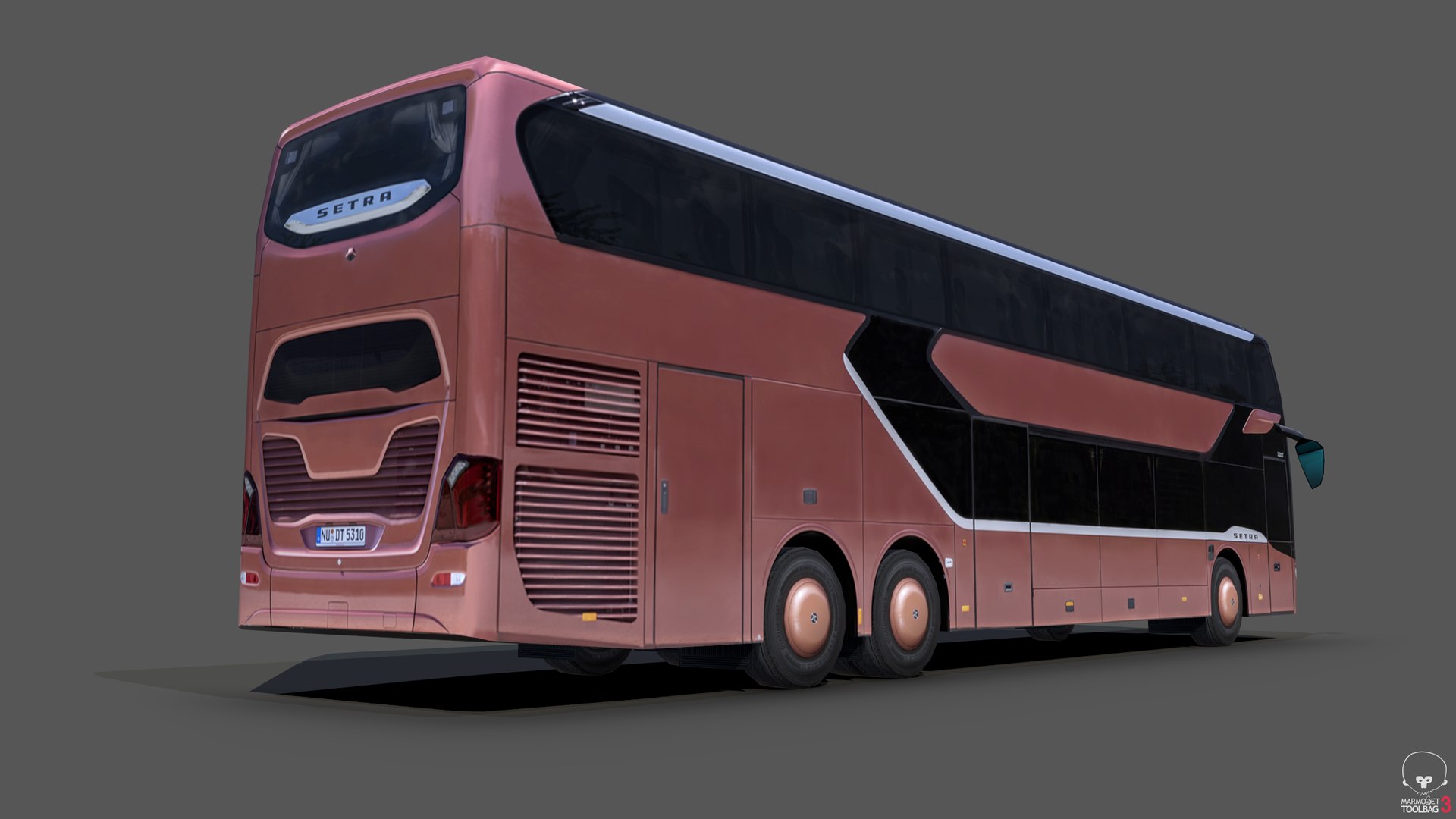 Setra S 531 Dt Model - TurboSquid 1406717