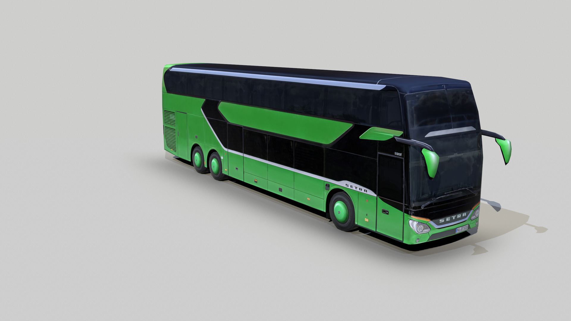 Setra S 531 Dt Model - TurboSquid 1406717