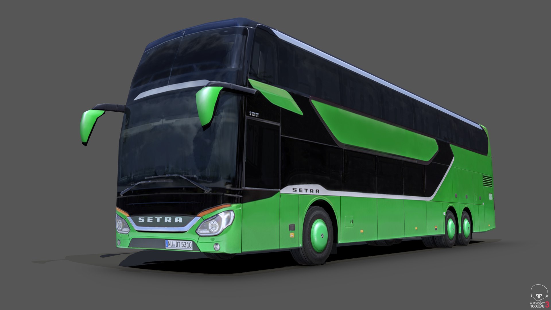 Setra S 531 Dt Model - TurboSquid 1406717
