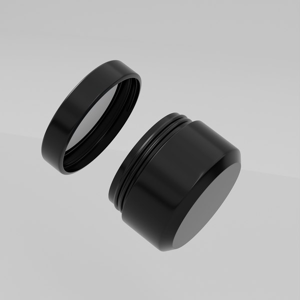 3D Cream Jar 06 - TurboSquid 1962758