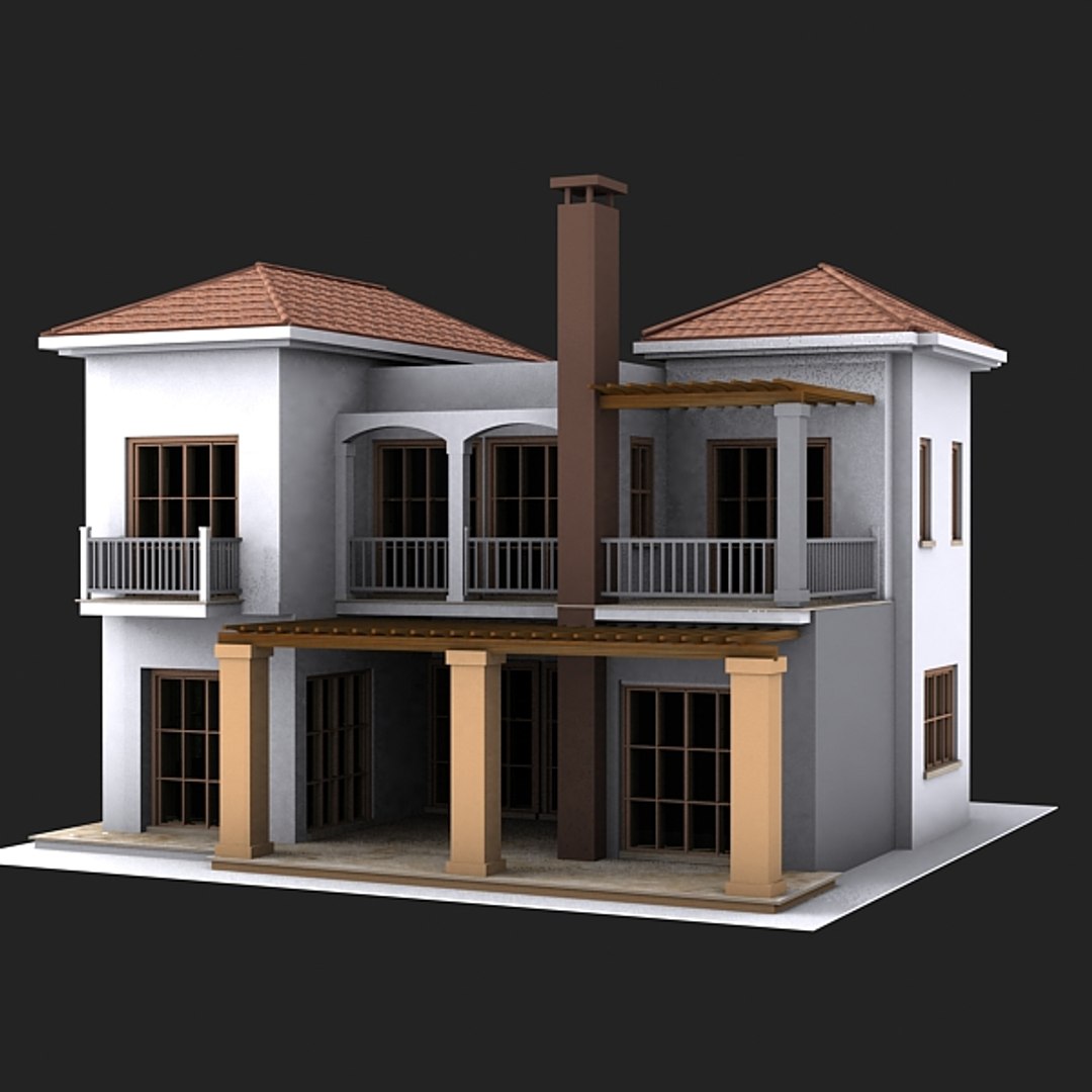 House 3d Max