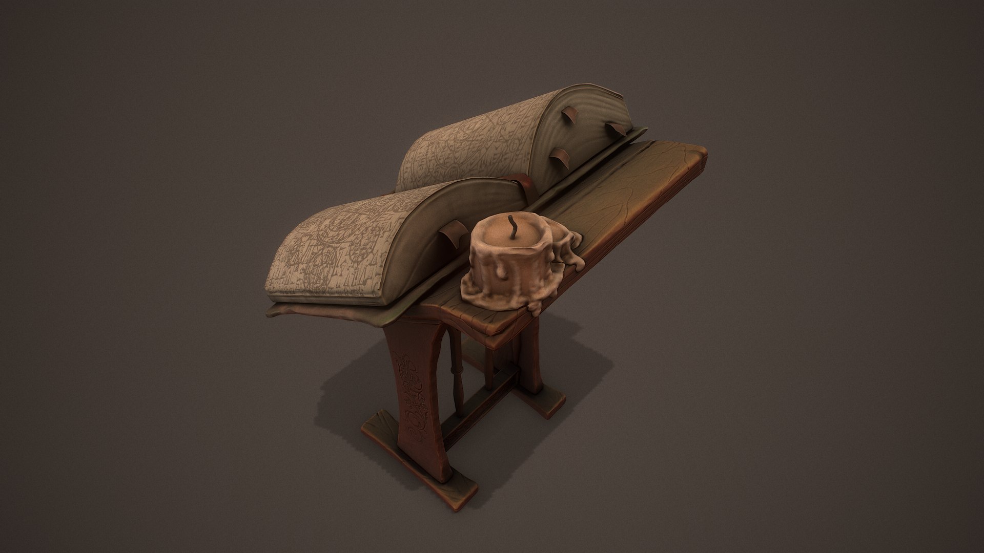 Stylized Lectern 3D Model - TurboSquid 1613617