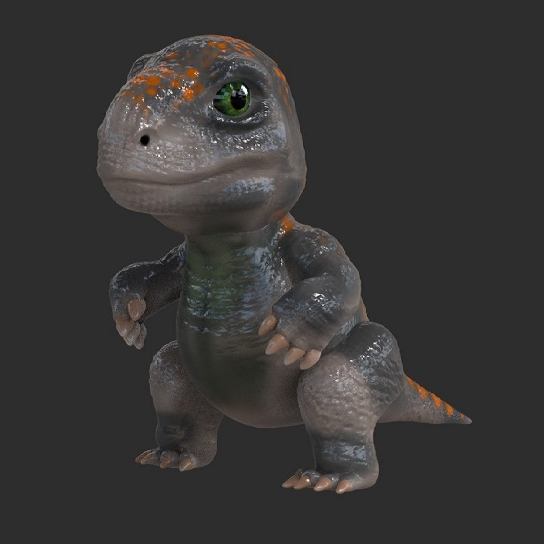 Dino Rexy 3D Model - TurboSquid 2022355